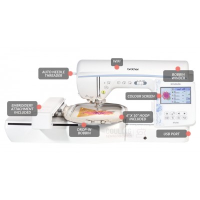 Brother Innov-is NV2700 Sewing Embroidery Quilting Machine - Buy Online ...